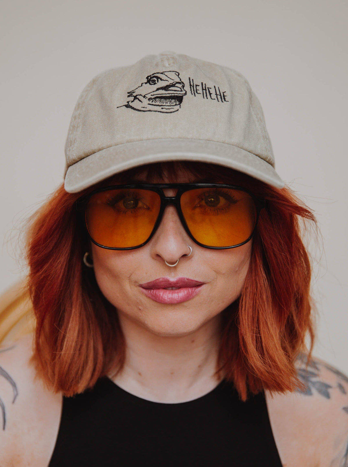 Hehehe Lizard Baseball Cap | Sweet Honeydew